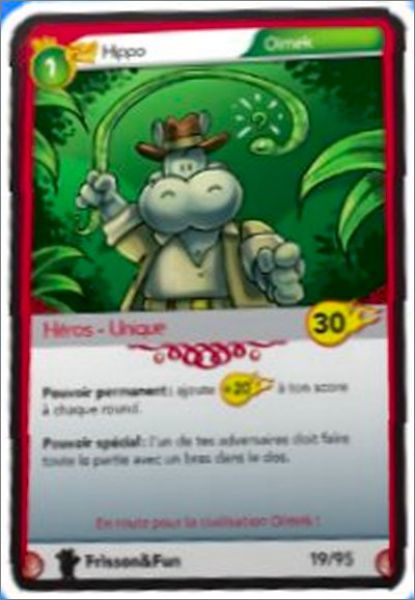 Hippocards - le jeu de cartes à collectionner - hippopotamus