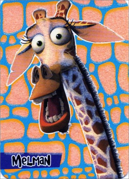 Madagascar 2 - Peluche Card - Gedis Edicola - Italie Animations