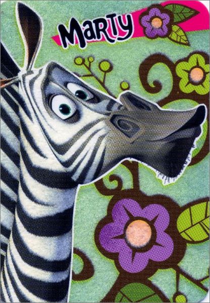 Madagascar 2 - Peluche Card - Gedis Edicola - Italie Animations
