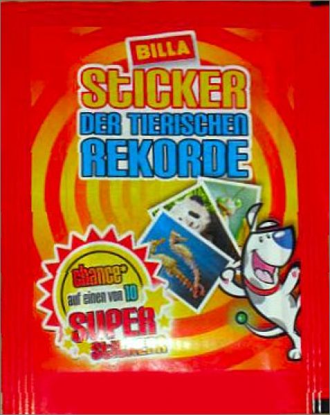 Stickerbuch Der Tierischen Rekorde - Billa - Autriche Autres