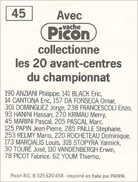 Les 20 avant-centres du championnat - Vache Picon Football Sports