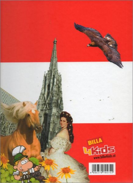 Unser Österreich Stickerbuch - Billa - Autriche Histoire / Géographie