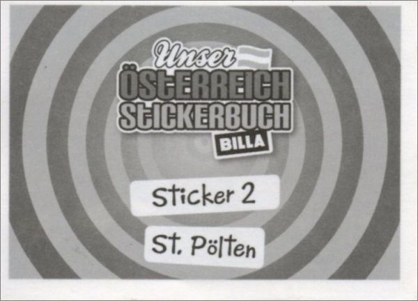 Unser Österreich Stickerbuch - Billa - Autriche Histoire / Géographie
