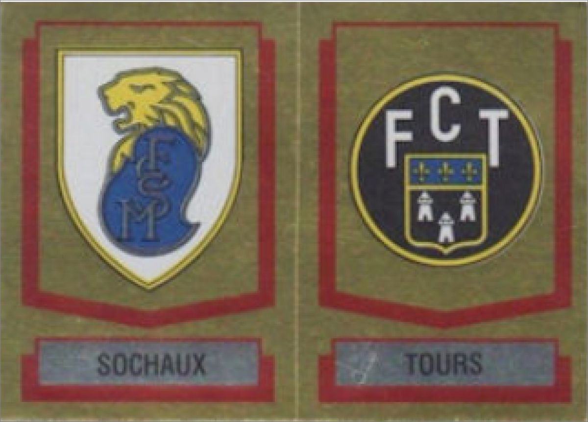Football 1988 - Ecussons des Clubs français - Vache Picon Football