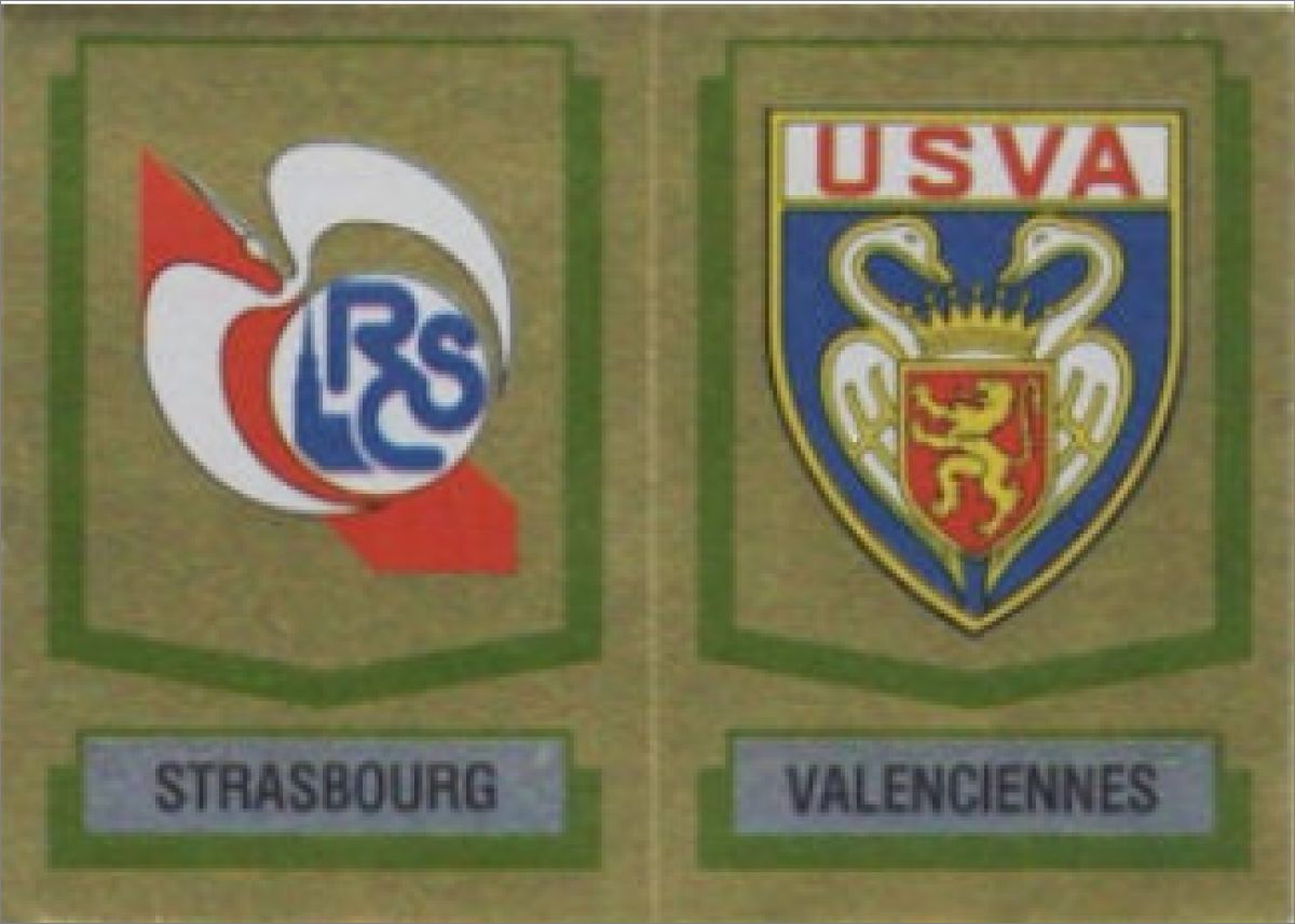 Football 1988 - Ecussons des Clubs français - Vache Picon Football