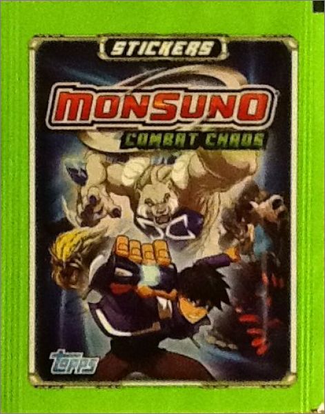 Monsuno Combat Chaos - Stickers Album - Topps Dessins animés
