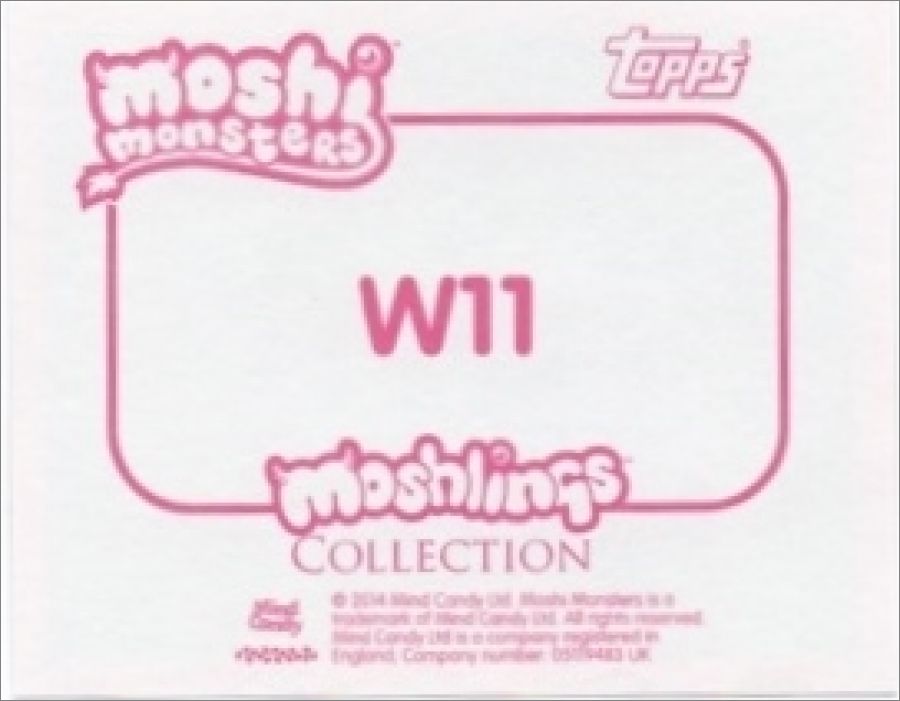 Moshi Monsters Poppet - Stickers Album - Topps - 2014 Jeux vidéo