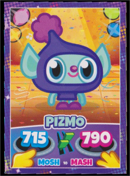Moshi Monsters Mashu Up Party - Trading Card - Topps - 2014 Jeux
