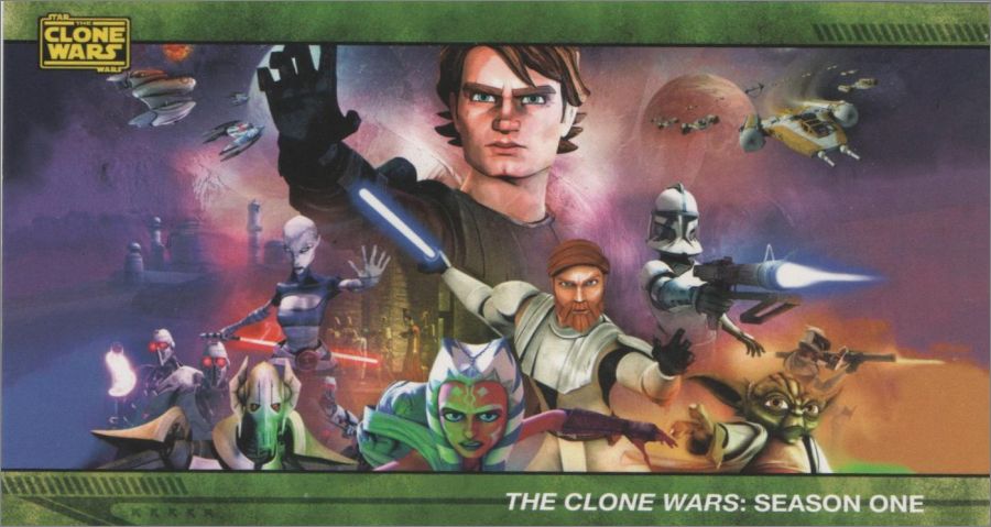 Star Wars - The Clone Wars - Cards Widevision - Topps 2009 Films