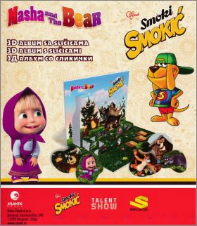 Masha & Bear - 3D album Smoki Smokic - Stark - Serbie - 2015