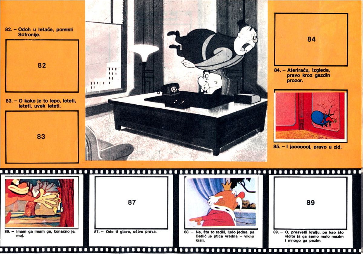 Pera Detlic (Woody Woodpecker) Osisani Jez Yougoslavie 1988 Dessins