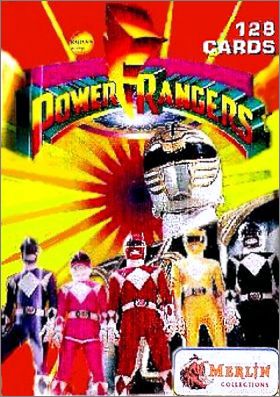 Power Rangers - Saison 1 - Cards Merlin - 1995 - Angleterre Séries