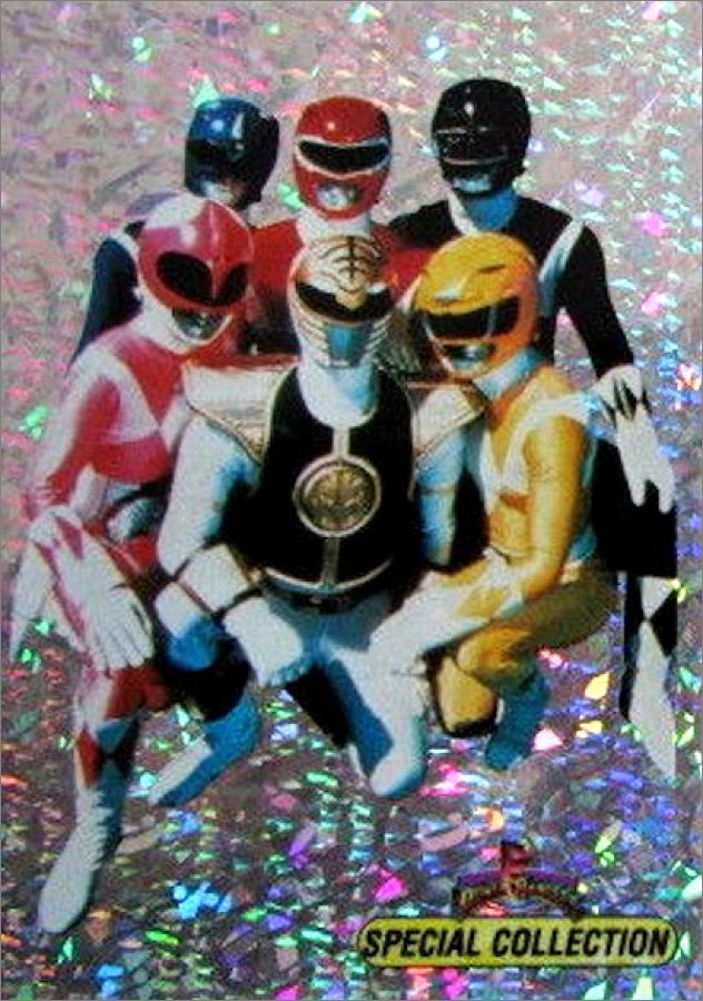 Power Rangers - Saison 1 - Cards Merlin - 1995 - France Séries